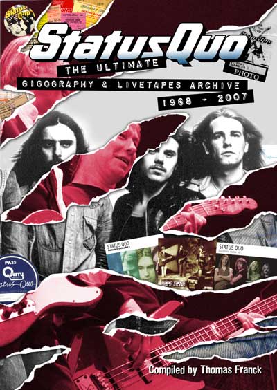 STATUS QUO ONLINE GIGOGRAPHY - New STATUS QUO Books